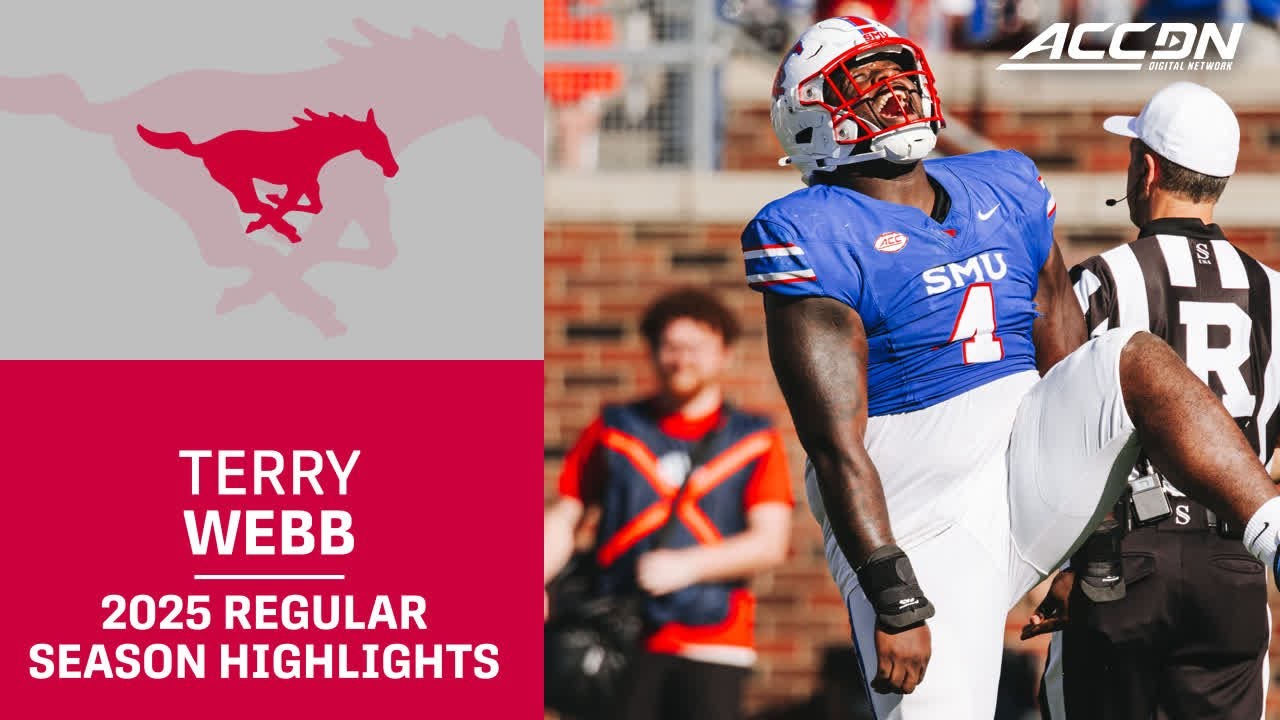 Terry Webb 2025 Regular Season Highlights | SMU IDL - YouTube