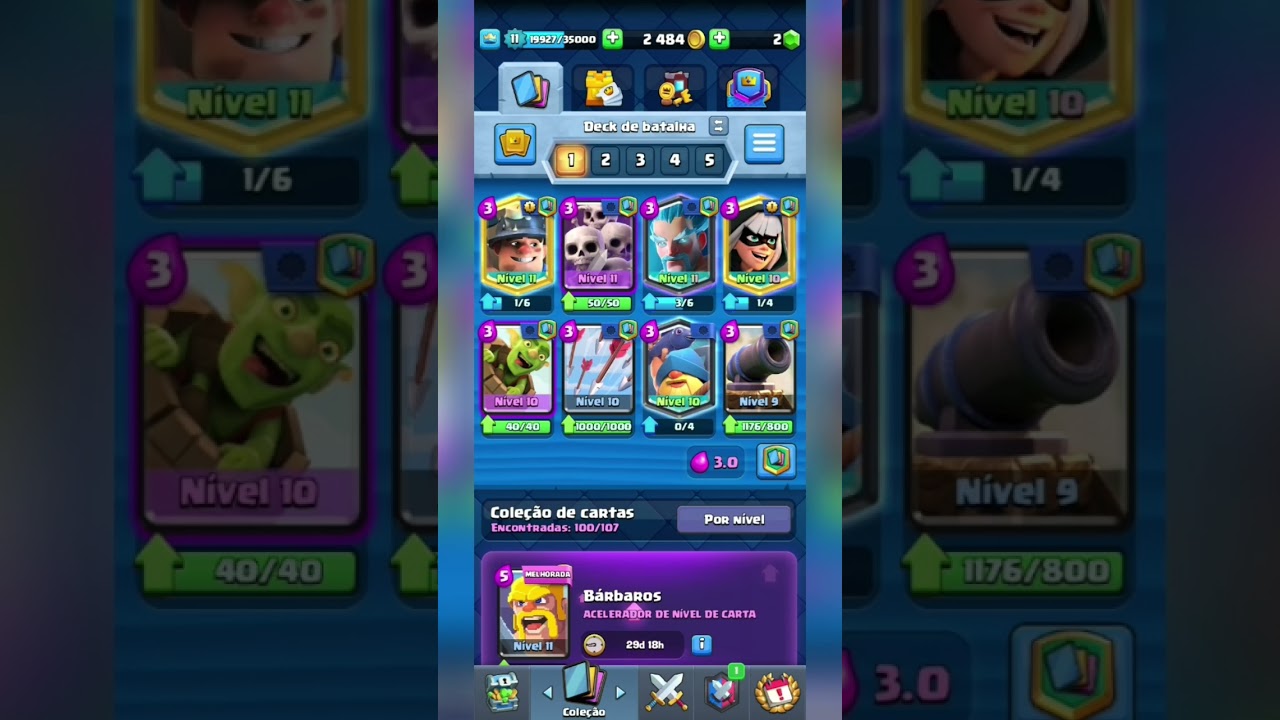 Clash Royale Deck only with 3 elixir cards #short - YouTube