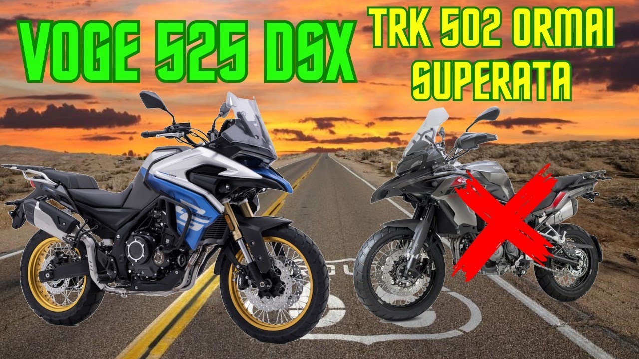 VOGE VALICO 525 DSX NUOVA REGINA? TRK 502 OGGI NON HA PIÙ SENSO! #voge ...