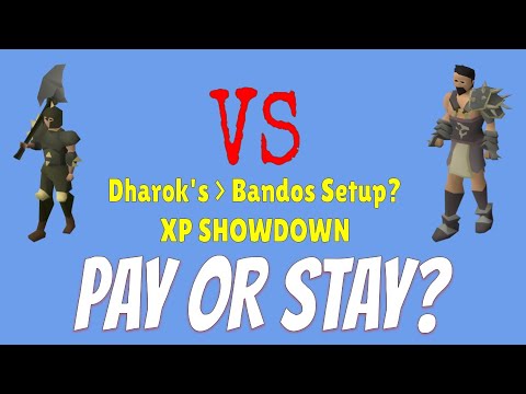 Pay or Stay #14 | Dharok's vs Bandos Setup | OSRS NMZ - YouTube