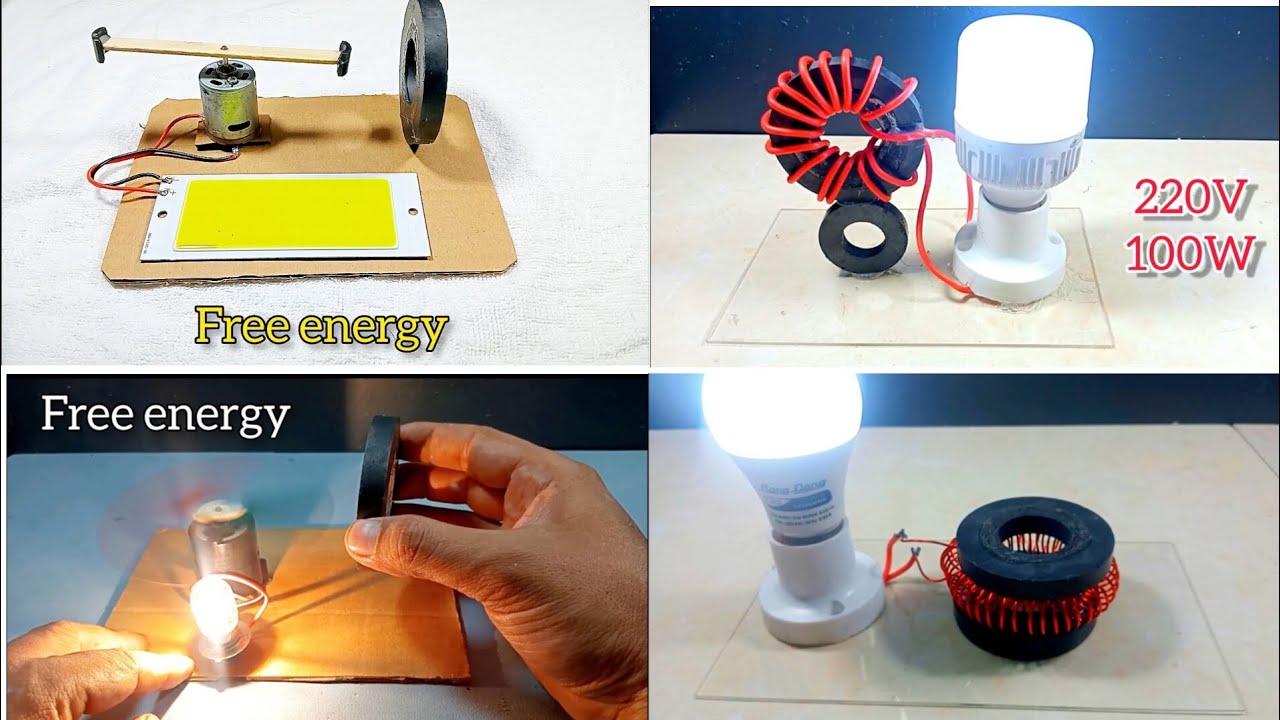 Top 4 | How to generate free energy with magnet | 100% working - YouTube