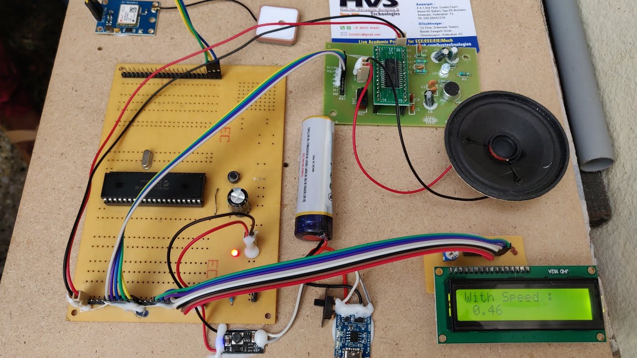 Micro Controller and Voice based Alerting system with LCD, GPS and ...