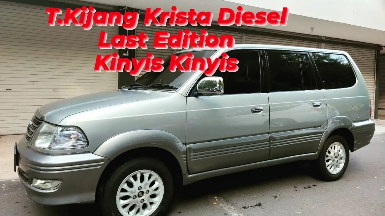Toyota Kijang Krista Diesel (Last Edition) Dijual wajar sesuai ...