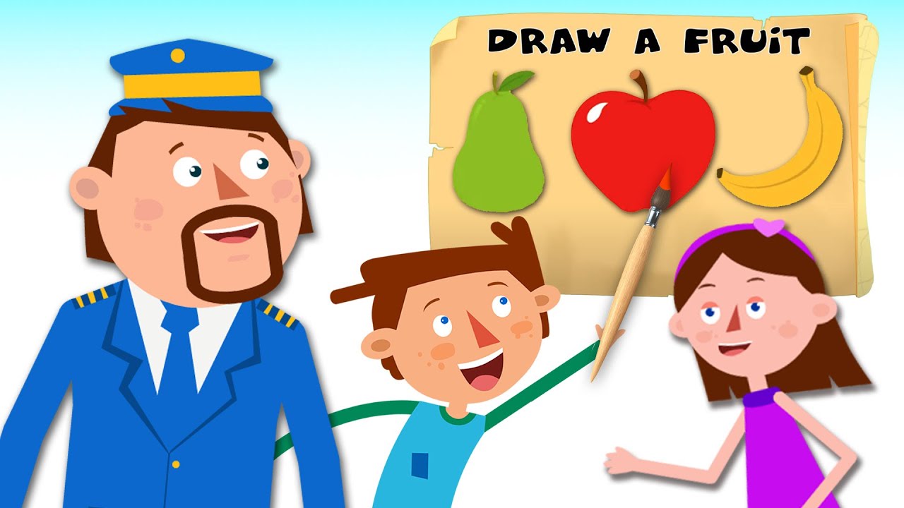 Learn Fruits With Magic Pencil ️| Fun Learning Videos For Kids ...