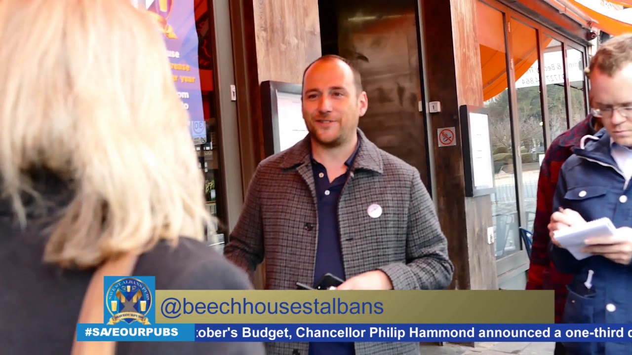 Save St Albans Pubs - MP Anne Main's Pub Crawl - YouTube