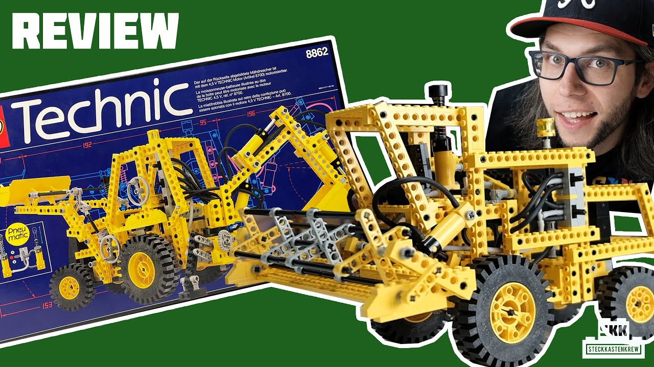 Früher gab es super B-Modelle bei Technic: LEGO® 8862 Mähdrescher von ...