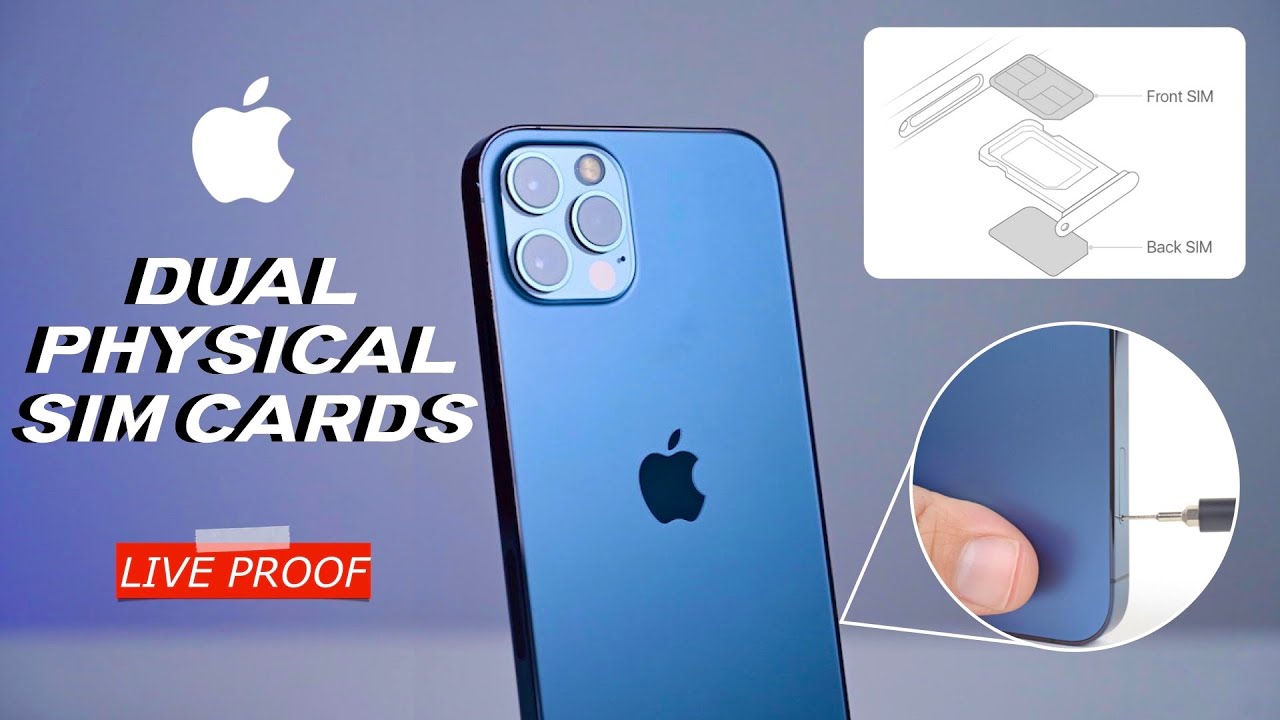 Use Dual SIM on any iPhone without eSim | Dual physical SIM card | No ...