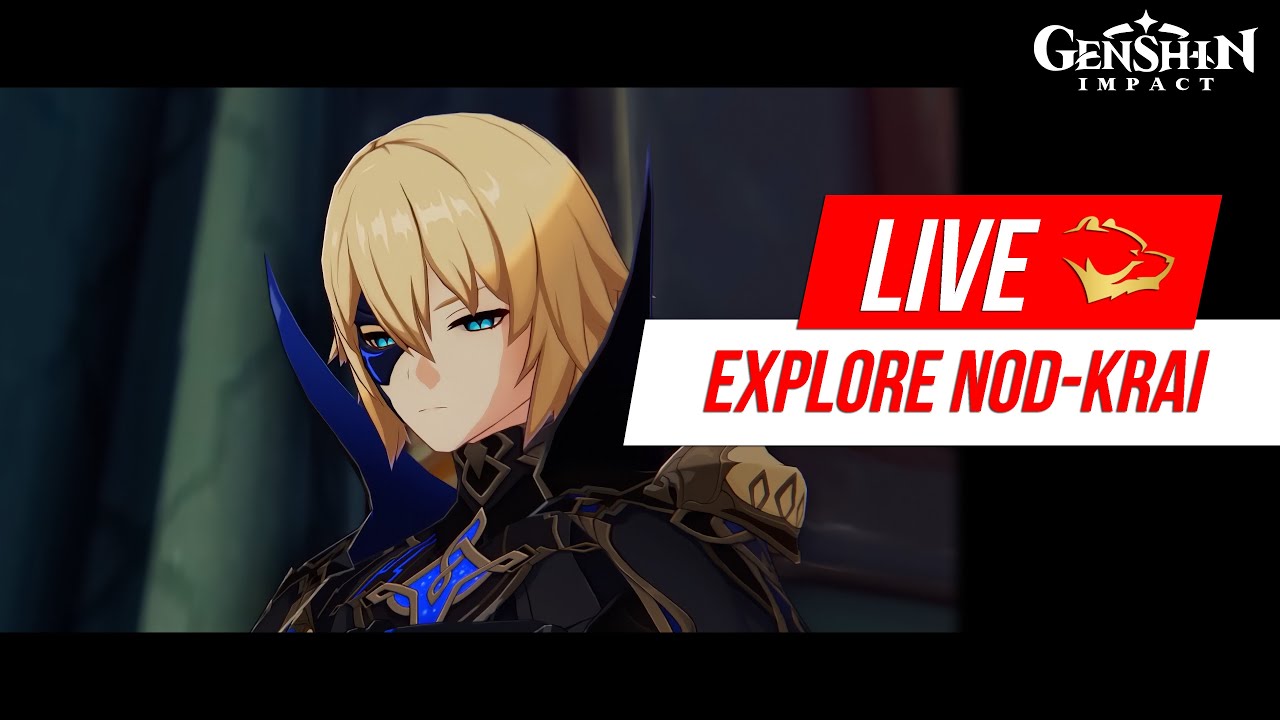 [LIVE] Mari Explore Nod-Krai 100% - #GenshinImpact #GenshinLunaII - YouTube