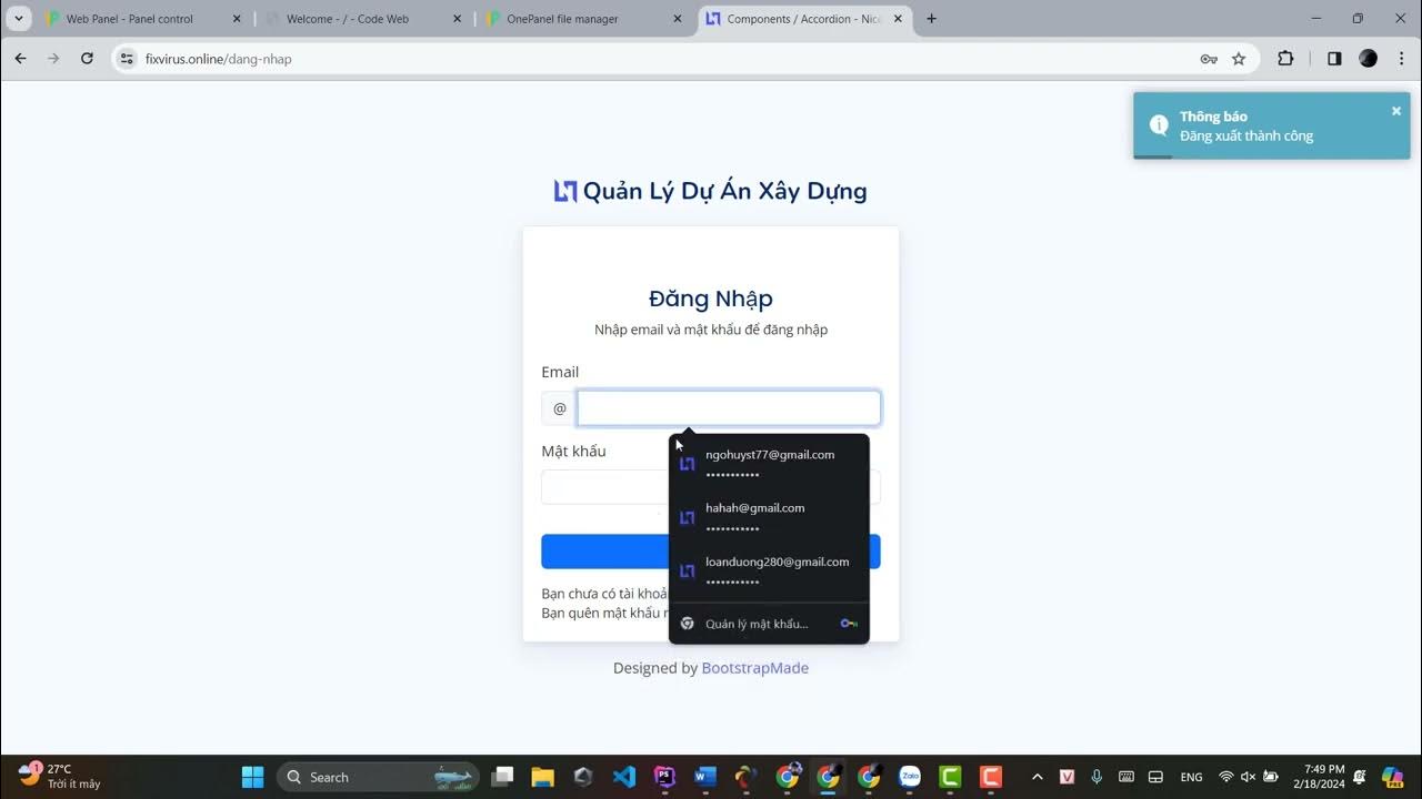 NGÔ HUỲNH HUY - PC05784 - ASM2 - PHP2 - YouTube