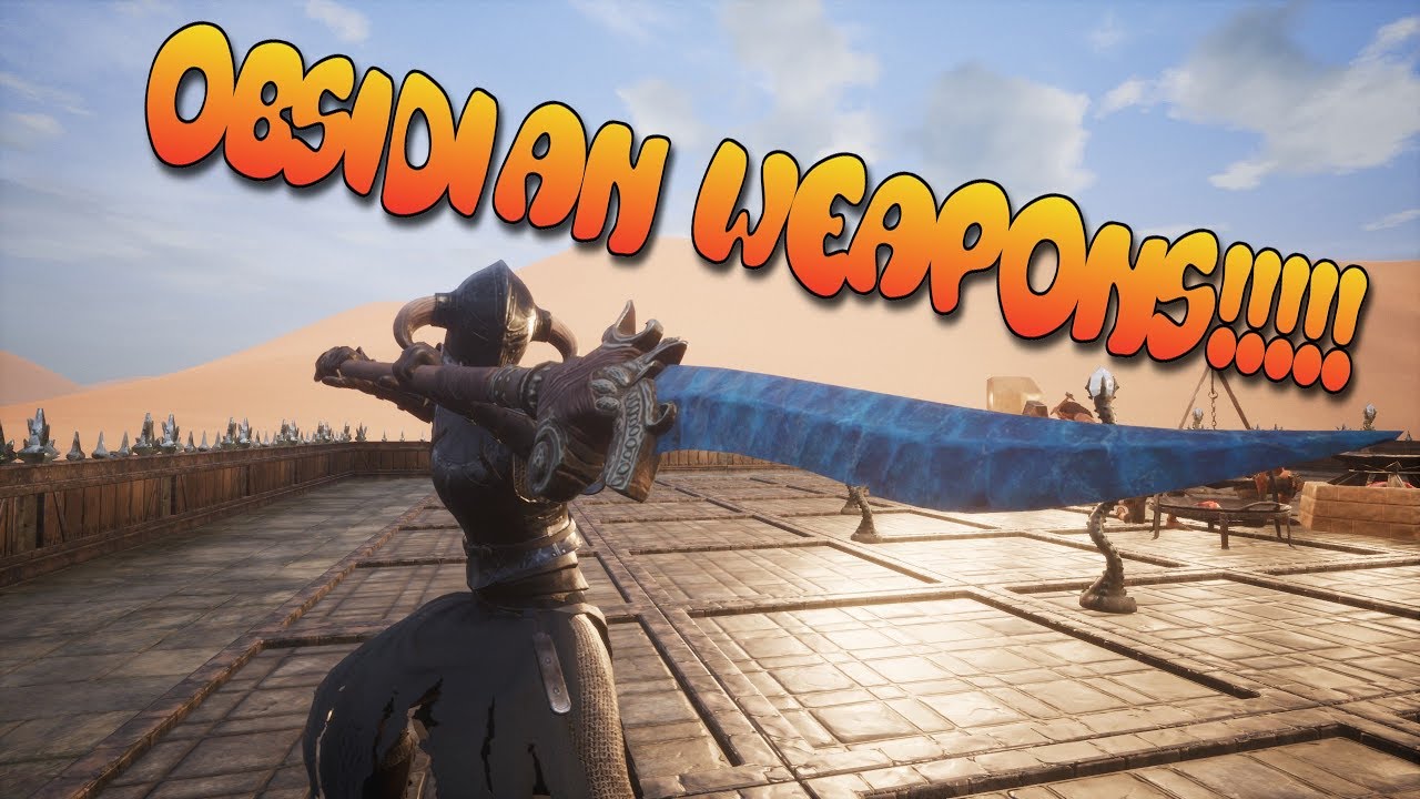 Obsidian recipe discovered!!!! Conan Exiles [Testlive] - YouTube