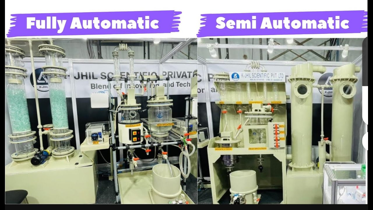 Fully Automatic Touch Screen Gold Refinery Machine - YouTube