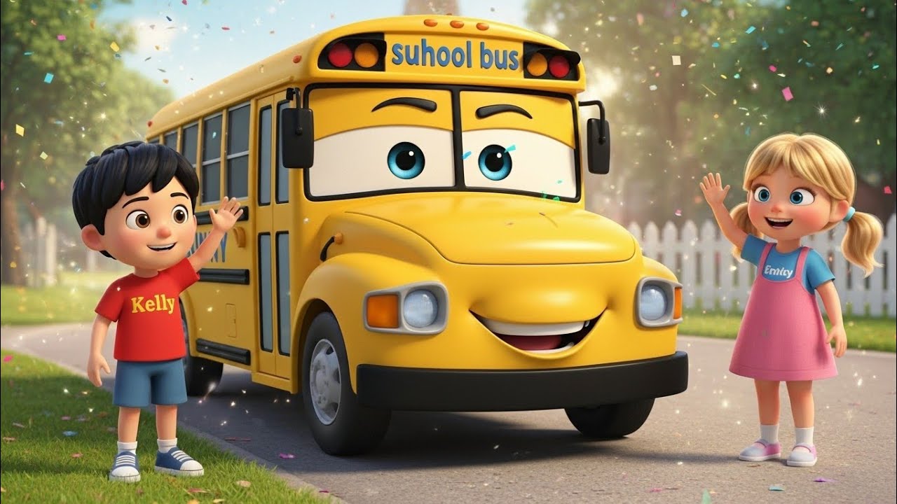 School Bus Adventure | Sunny the School Bus | Dittydoo English | Fun ...
