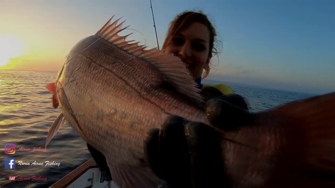Offshore Red Snapper ATTACK! | Sama - Pargo a JIGGING [FullHD] Boat ...