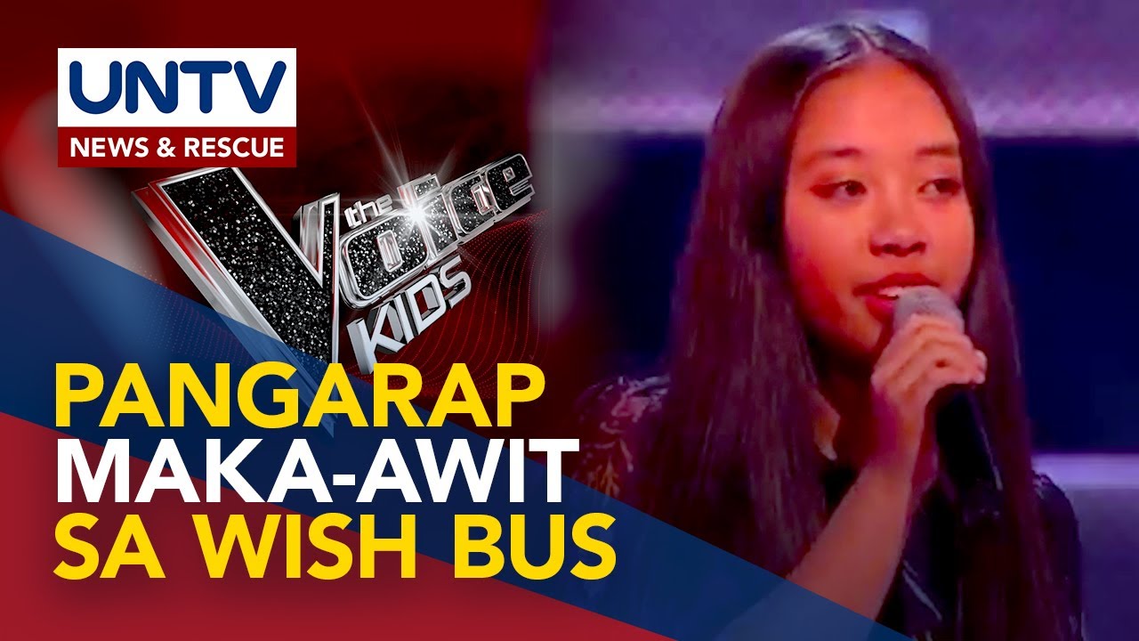 The Voice Kids UK champ Justine Afante, pangarap na maka-awit sa Wish ...