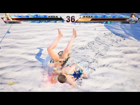 Tekken 8 Lili Diva Bikini(barefoot) Vs Asuka Diva Bikini(Barefoot)
