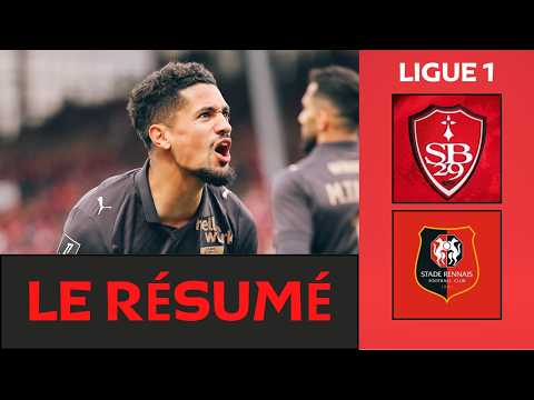 Brest - Rennes | 3-4 | Résumé | Ligue 1 2025-26 | brest rennes