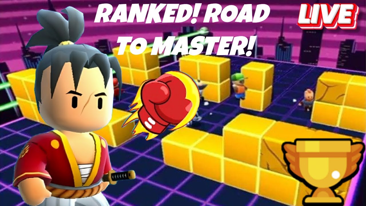 LIVE! PUSH SPRE MASTER! STUMBLE GUYS - YouTube