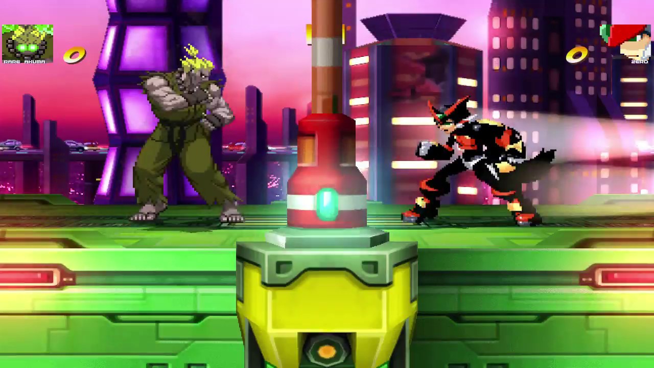 Rare Akuma MUGEN Arcade Mode - YouTube