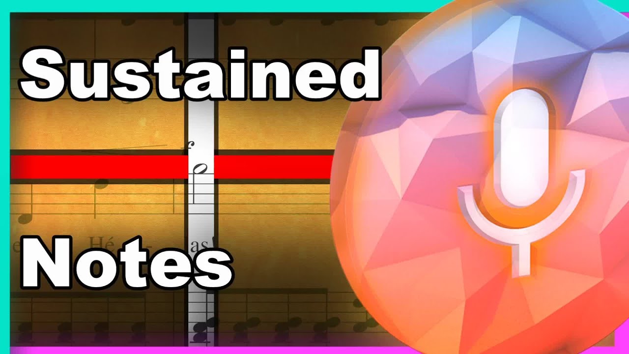 Sustained Notes - how to STOP going FLAT! - YouTube