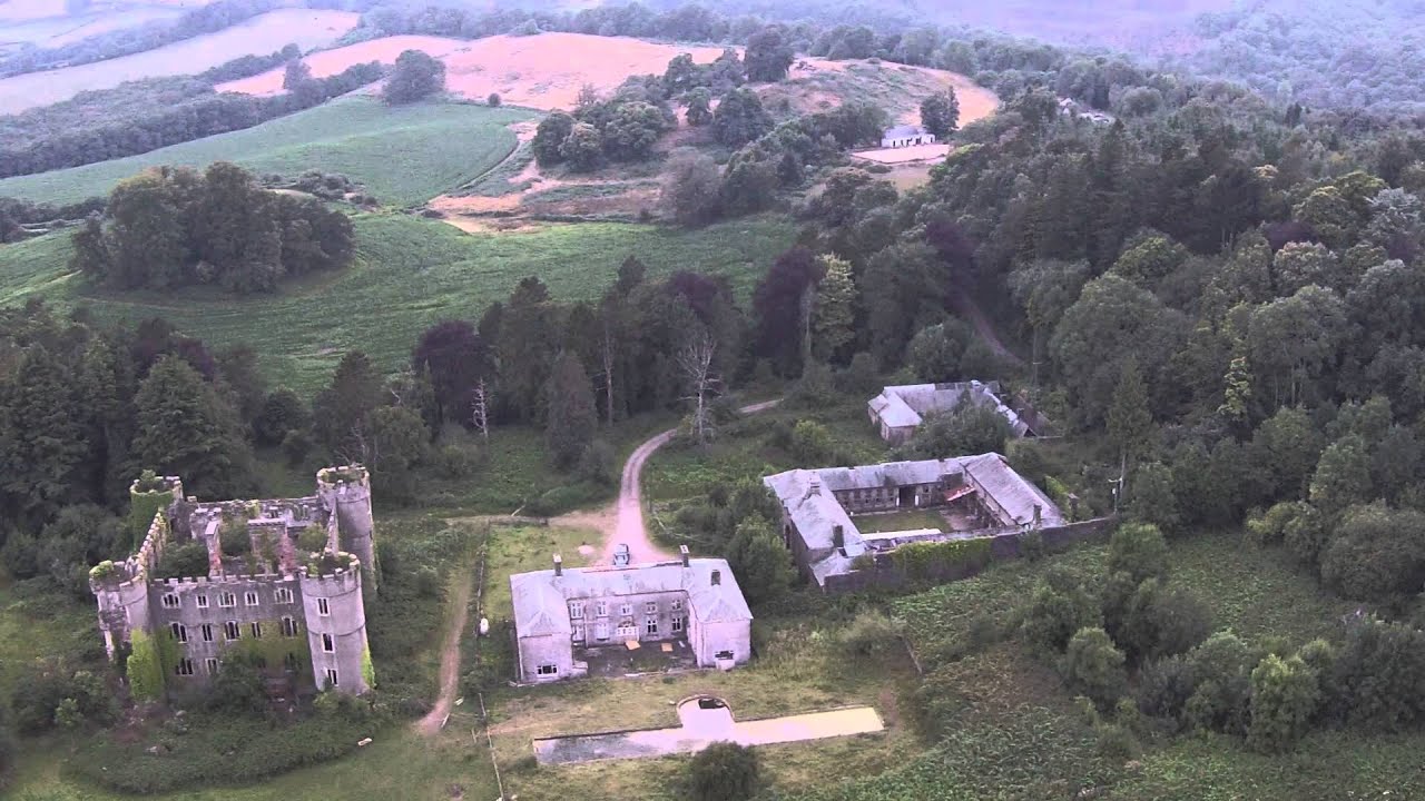 ruperra castle filmed with dji phantom - YouTube