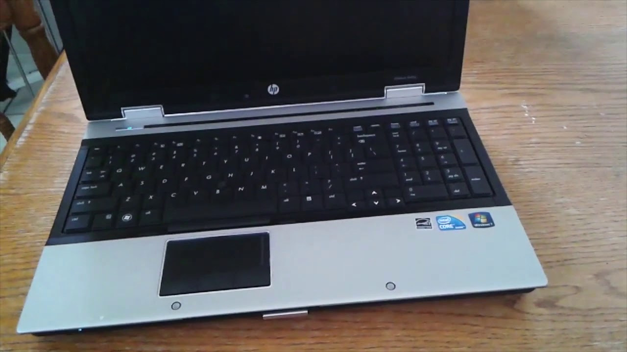 Hp elitebook 8540p laptop - YouTube