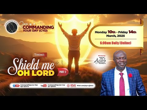 COMMANDING YOUR DAY || (FRIDAY - 14/03/2025) - YouTube