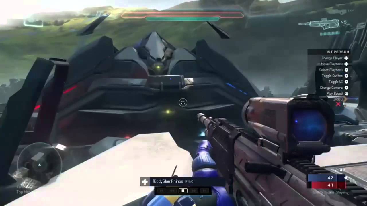 Halo 5 Falcon Punch!!!!! - YouTube