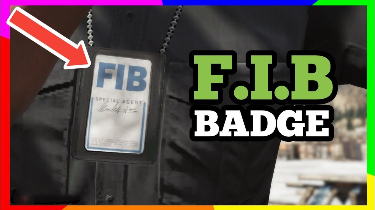 COMMENT AVOIR LE BADGE FIB SUR TOUTE SES TENUES SUR GTA 5 ONLINE PS4 ...