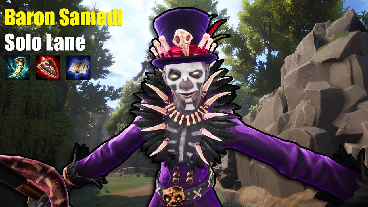 Baron Samedi is a LATE GAME MENACE | SMITE 2 Solo Lane - YouTube
