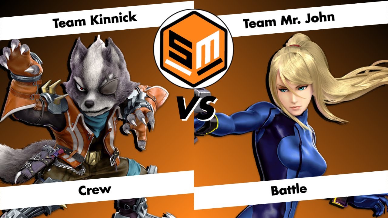 Smash Mania 9 - CREW BATTLE - Team Kinnick Vs Team Mr. John - YouTube