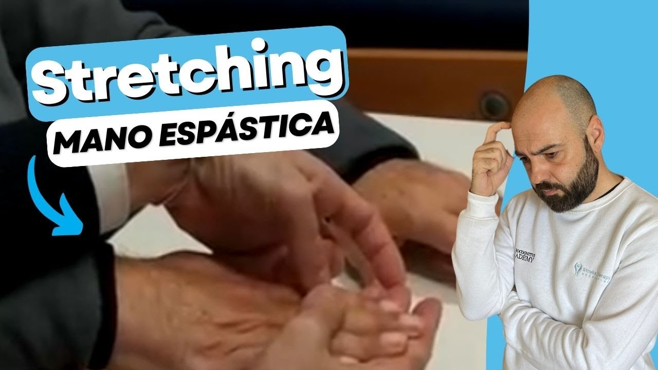Stretching para preparar la mano espástica - YouTube