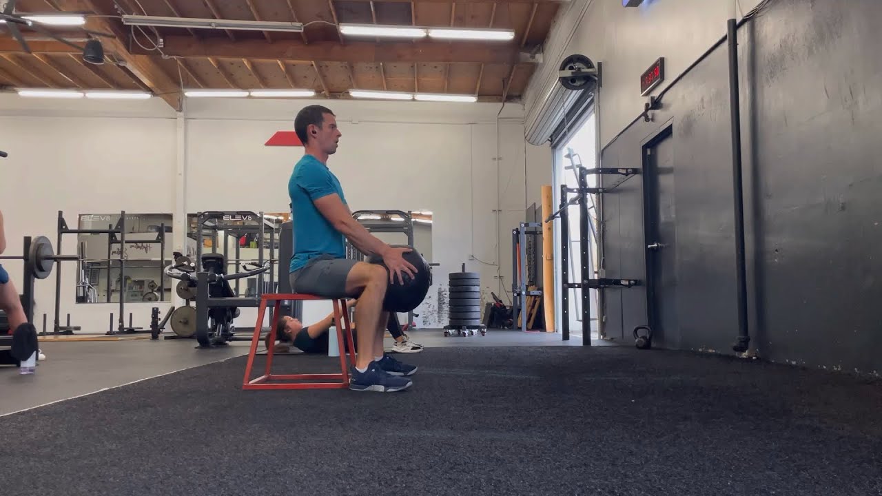 Seated Overhead Throw | Golf Power Exercise - YouTube