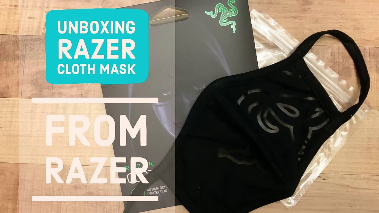 Unboxing Razer Cloth Mask - YouTube