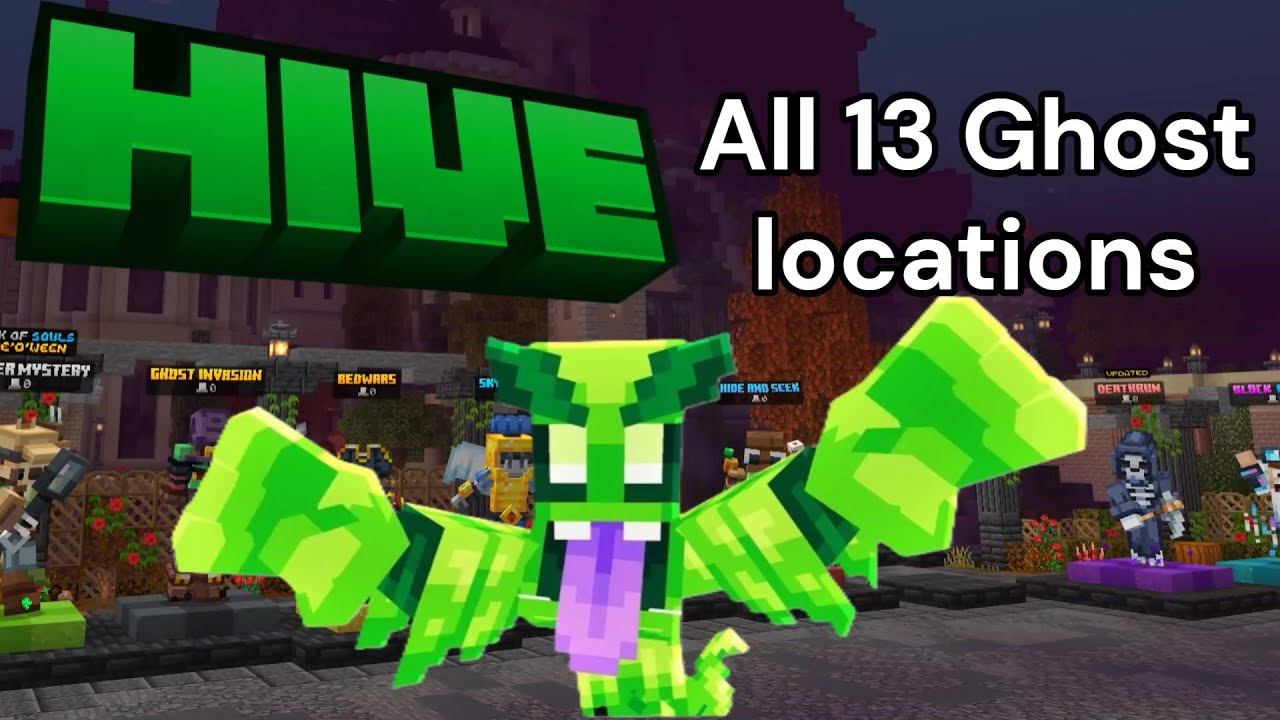 Hive Halloween Event 2025 Guide - All 13 Ghost Locations FASTEST ROUTE ...