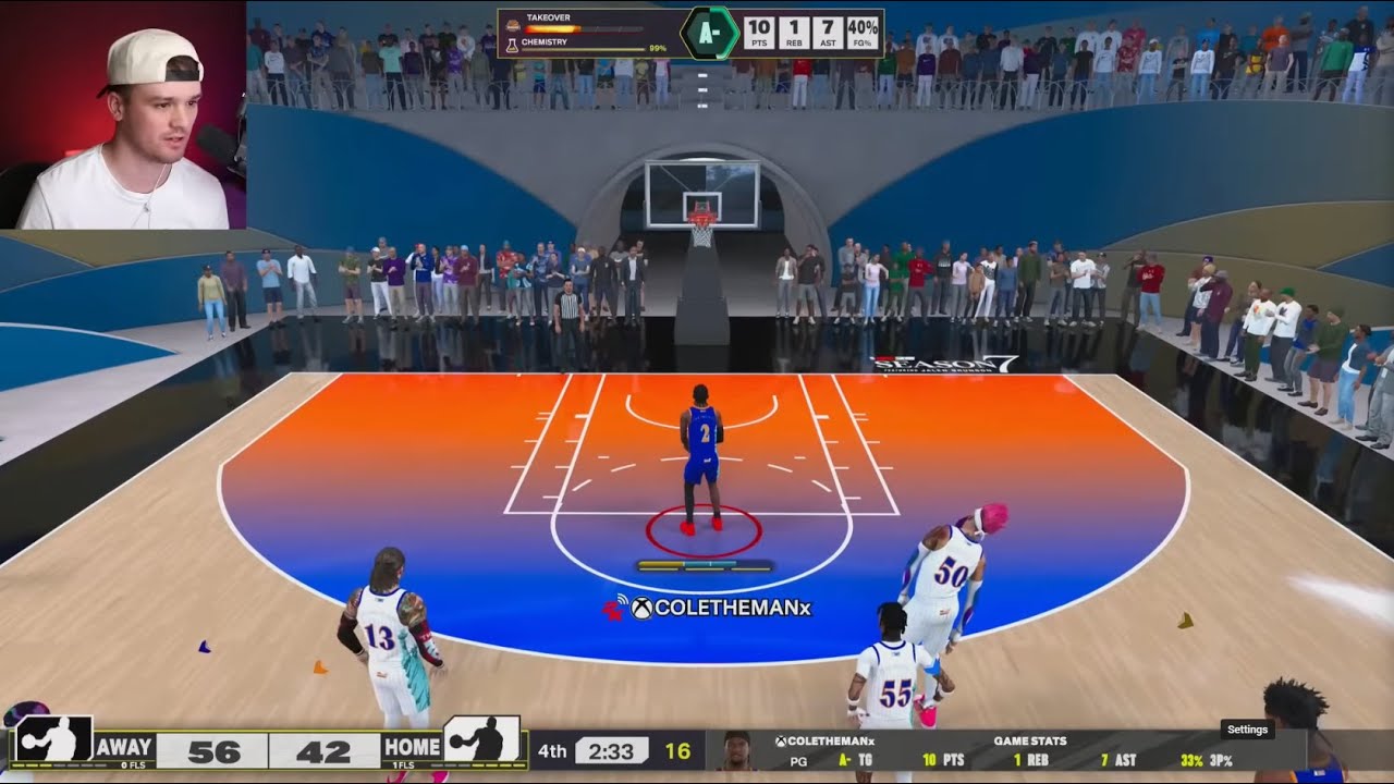 🔴LIVE - LEGEND DWIGHT HOWARD BUILD in RANDOM REC Best CENTER BUILD in ...