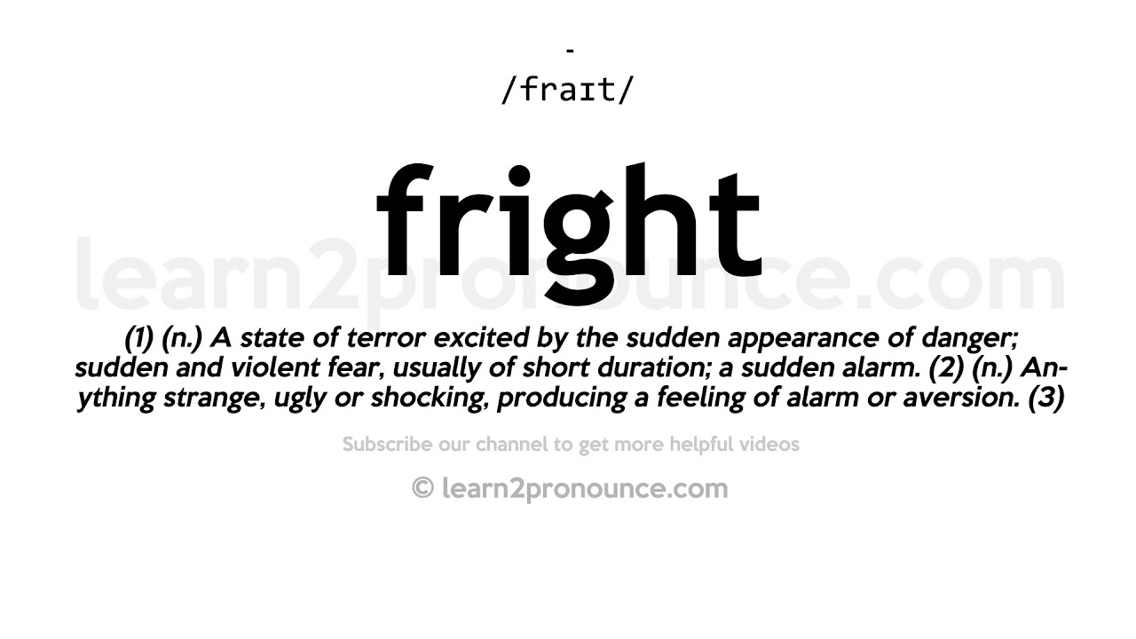 How To Pronounce Fright English Pronunciation YouTube how-to-pronounce-fright-english-pronunciation-youtube