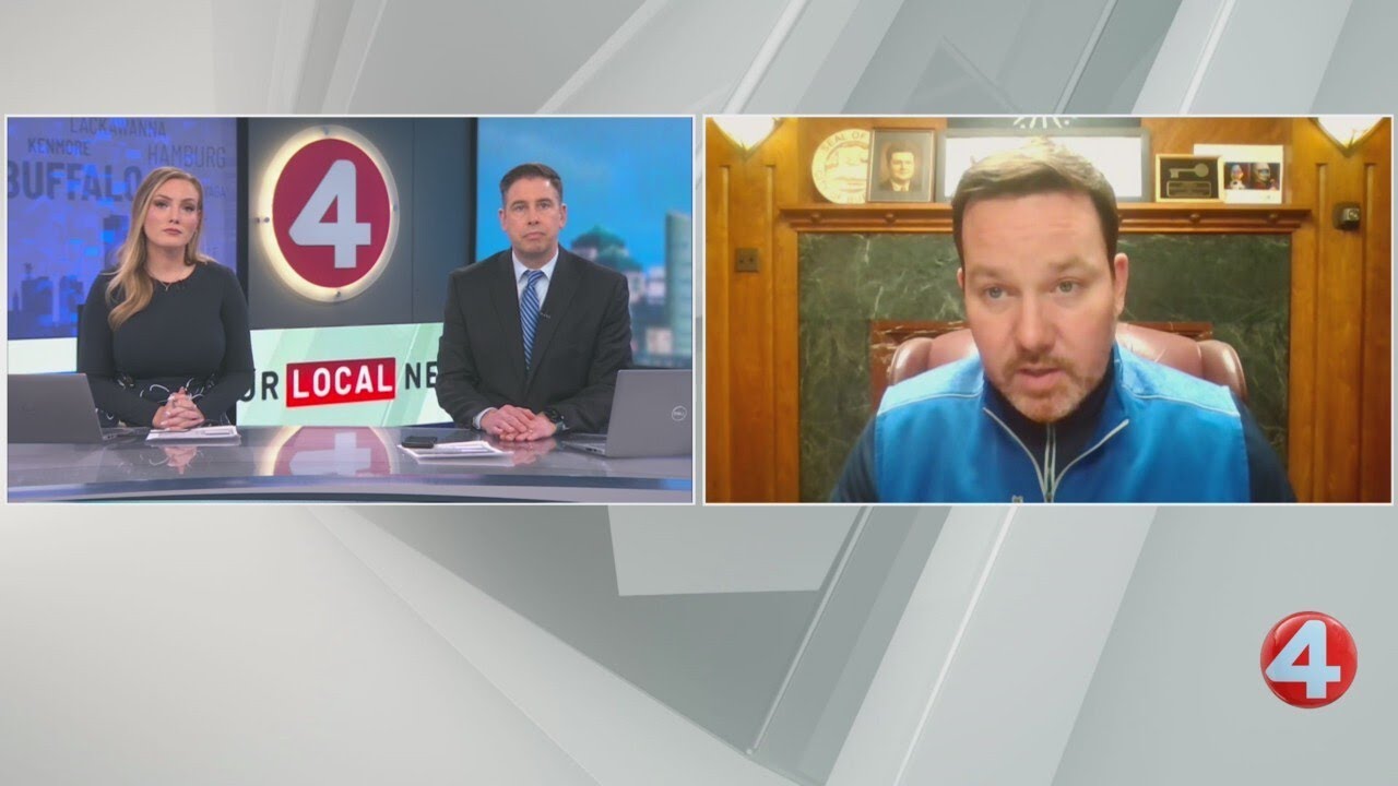 Interview: Acting Mayor Chris Scanlon on the winter storm - YouTube