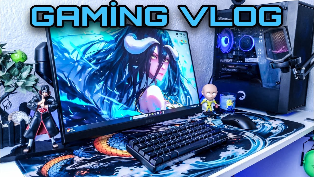 GAMİNG VLOG - BÜTÜN GÜN OYUN OYNADIM - YouTube