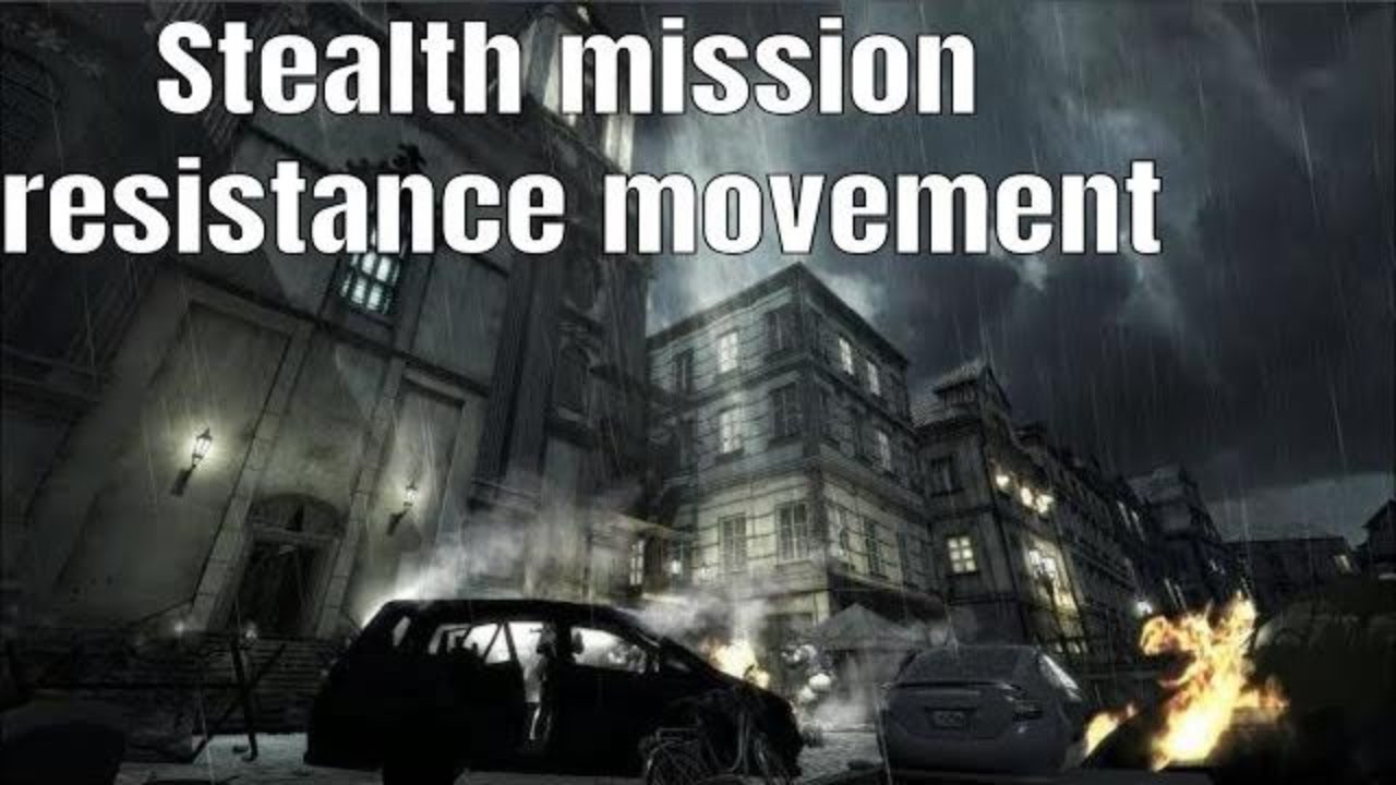 Call of Duty MW3 Missão stealth: RESISTANCE MOVEMENT! - YouTube