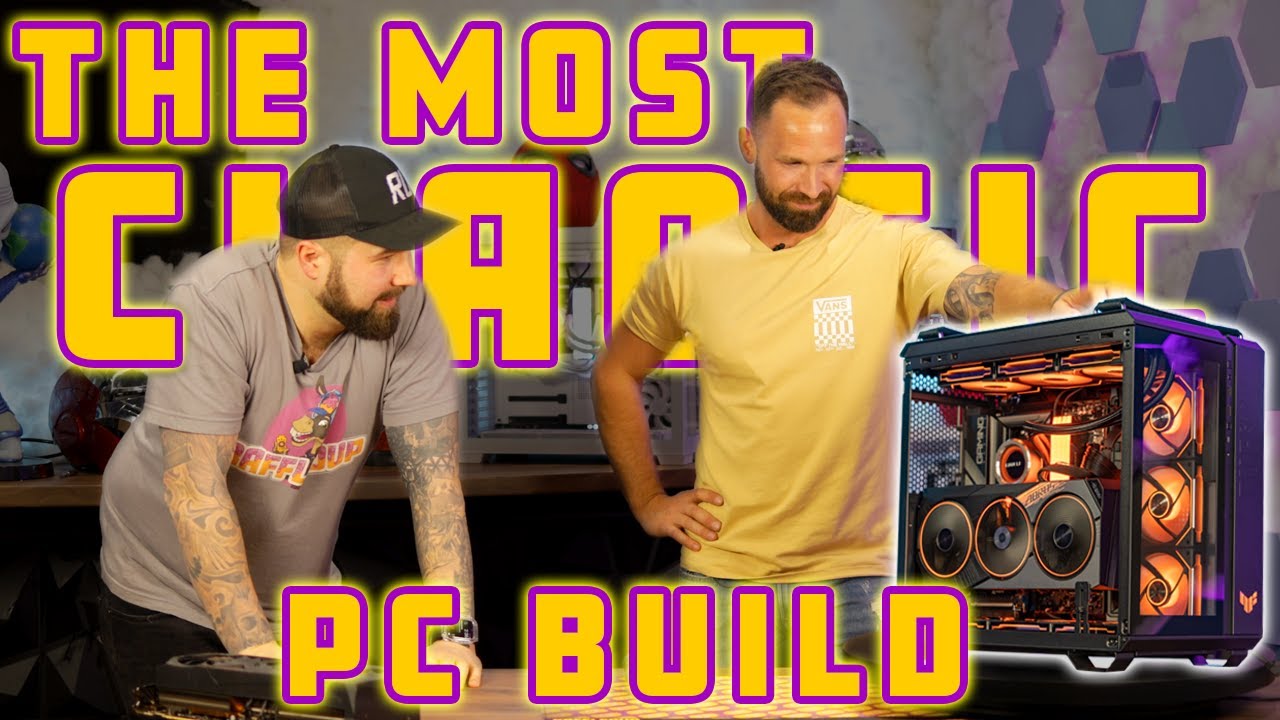 The most CHAOTIC PC Build!! AORUS RTX 4080! - YouTube