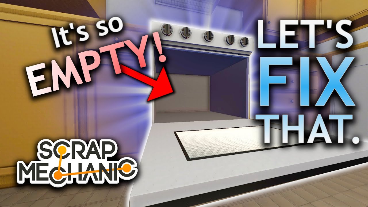 Finishing The Oven In The Giant Kitchen! | Scrap Mechanic Builds - YouTube