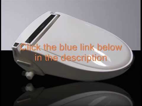 Toilet Seat Covers Elongated | Coco Bidet Round White 9500RS Electronic ...