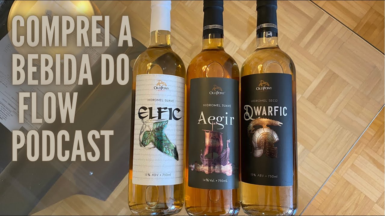 COMPREI A BEBIDA DO FLOW PODCAST!! - YouTube
