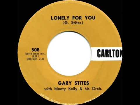 1959 HITS ARCHIVE: Lonely For You - Gary Stites - YouTube
