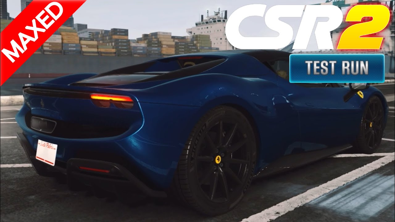 *LEAKED* 296 GTS [Gold & Purple] MAXED Test Run! CSR 2 - YouTube