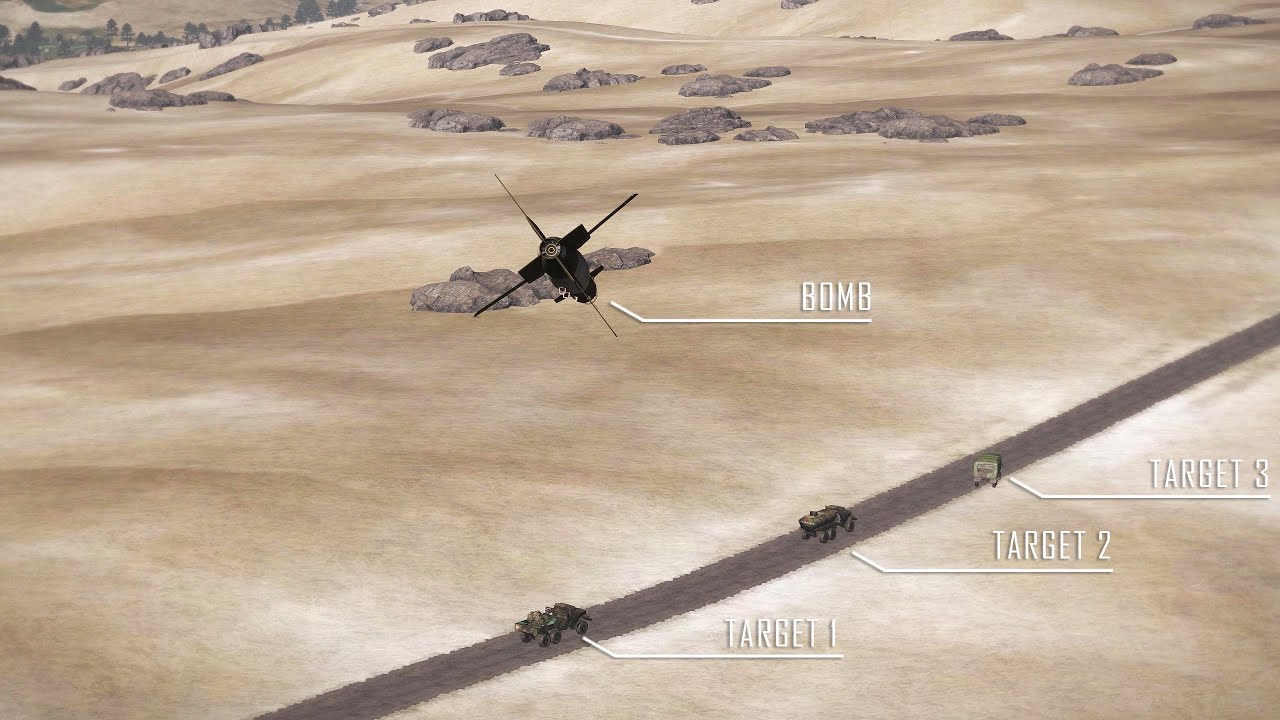 CONVOY AMBUSHED BY AH-64 APACHE - Missile Cam View - ARMA 3: Milsim ...