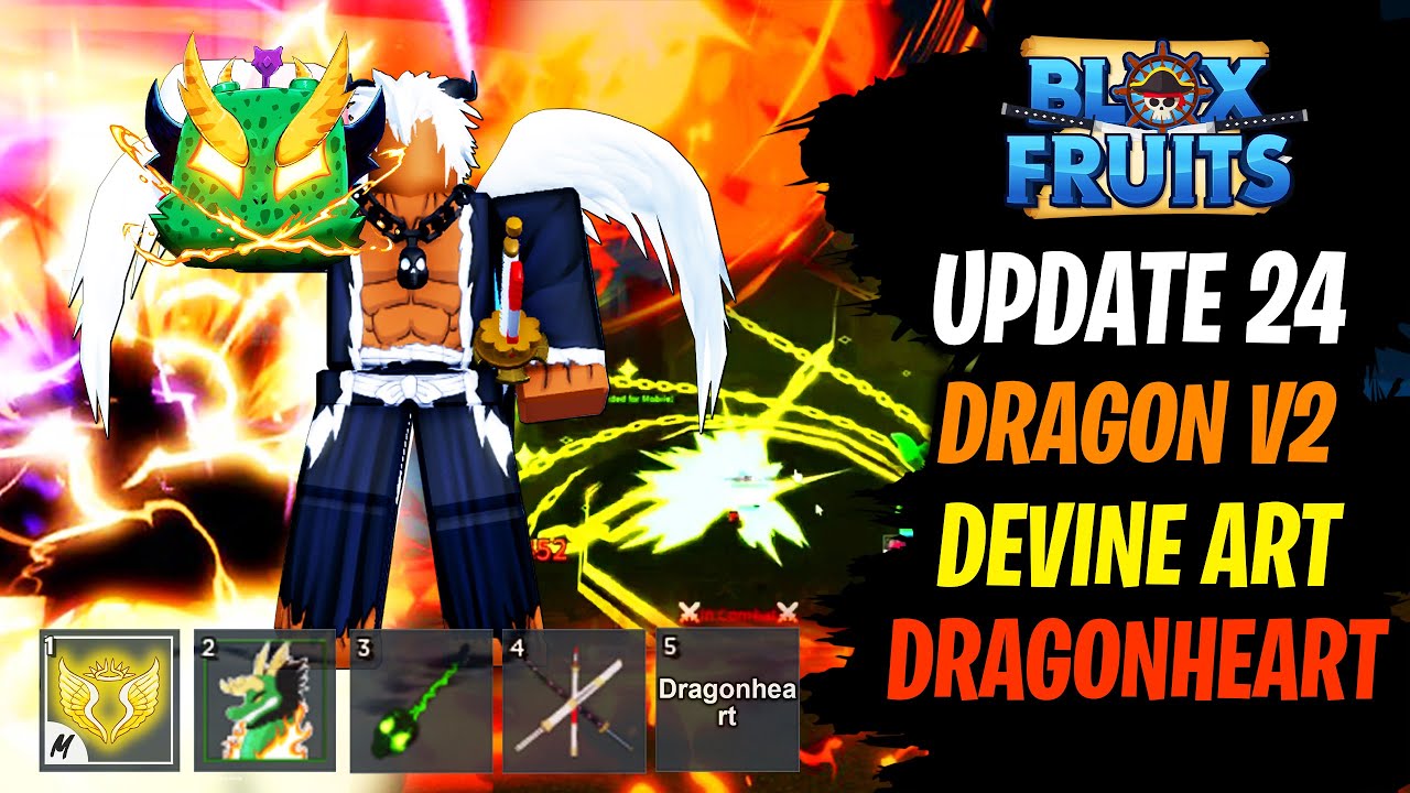 Blox Fruits Update Release Finally!! Dragon Rework, DragonHeart ...
