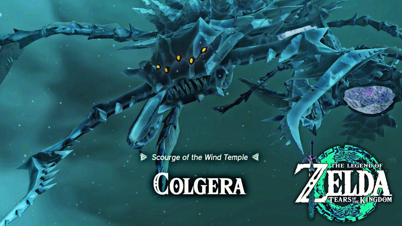 The Legend Of Zelda: Tears Of The Kingdom {Colgera Boss Fight} |4k ...