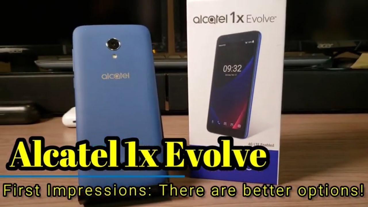 Alcatel 1x Evolve: First Impressions - There are better options! - YouTube