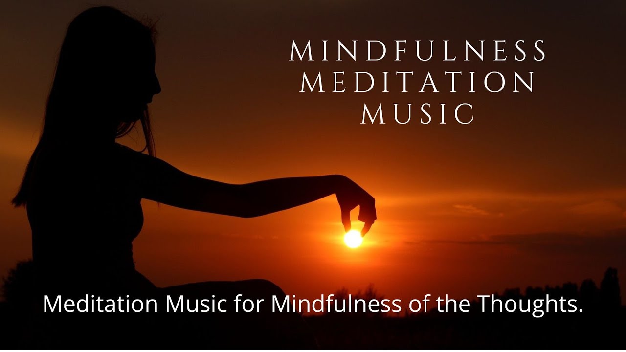 Mindfulness Sitting and Breathing Meditation Sunset Music Video - YouTube